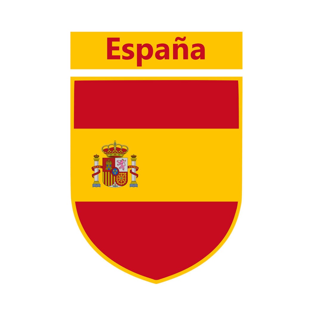 Spain Team Crest SVG Png Dxf Eps File Format Instant Download the ...