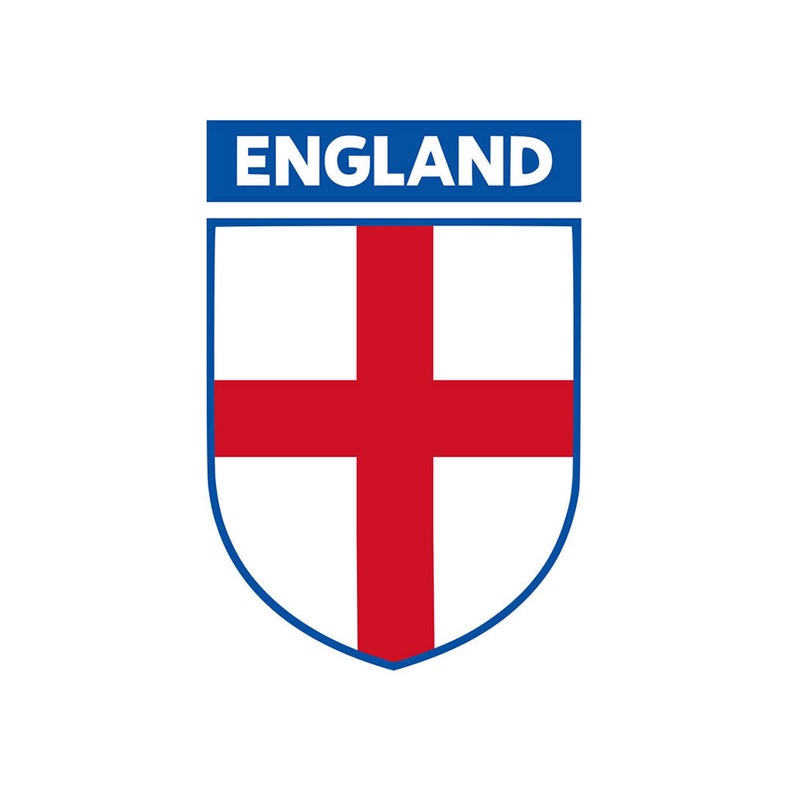England Team Crest SVG Png Dxf Eps File Format Instant Download English ...