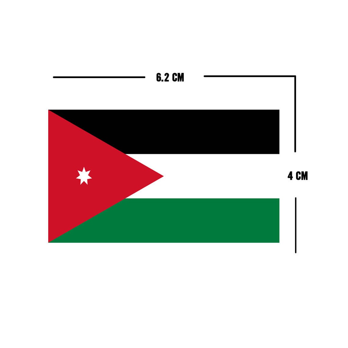 Set of 2 X Jordan Flag Iron on Screen Print Transfer for Fabric Machine ...