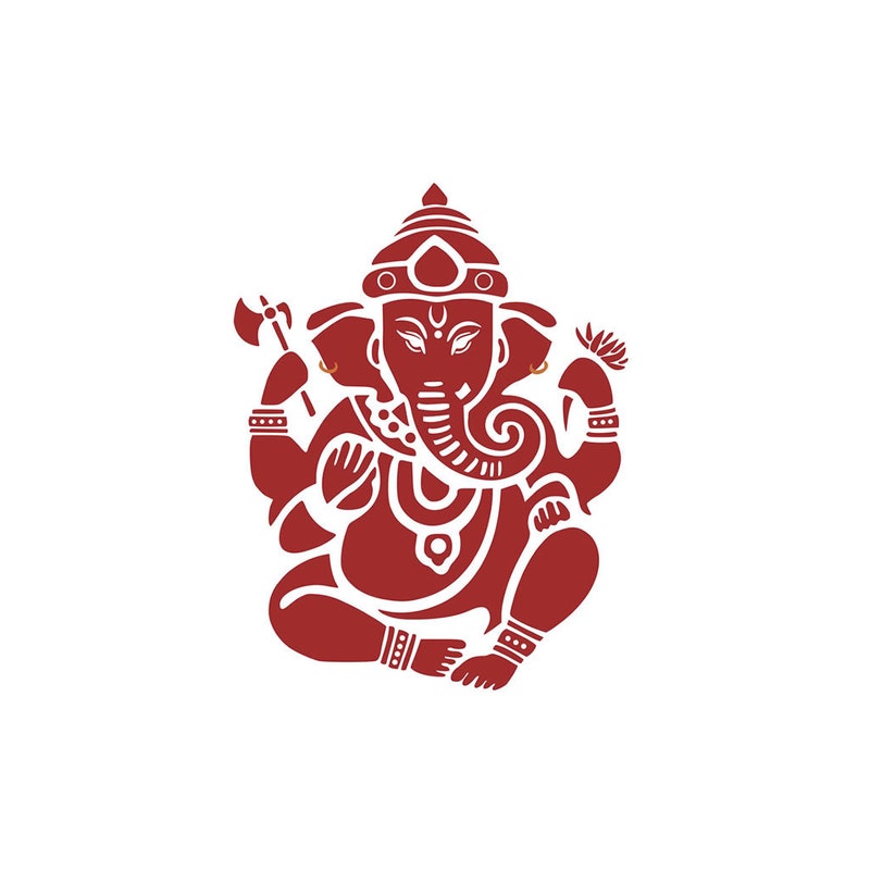 Buy Ganesha Sticker Online In India - Etsy India