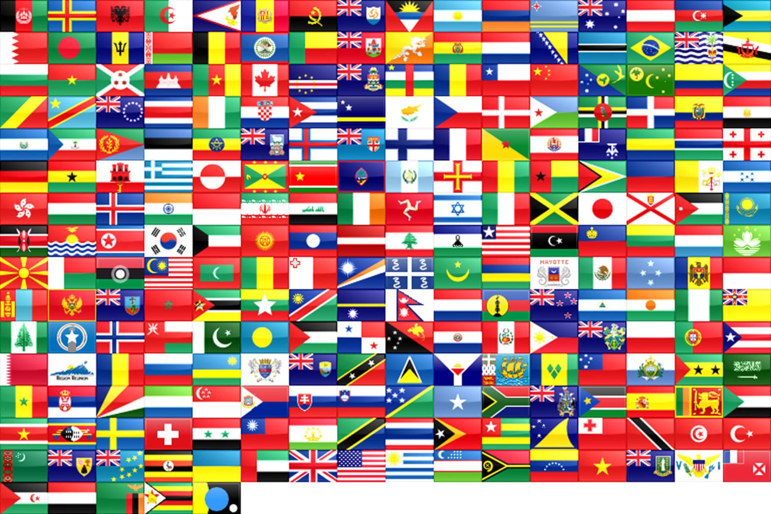 Set of 4 Country Flag Temporary Tattoo of Your Choice - Etsy