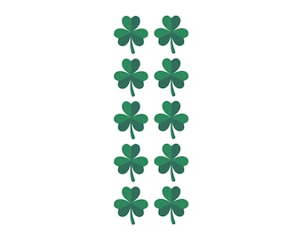 Irish Shamrock Temporary Tattoo - Etsy