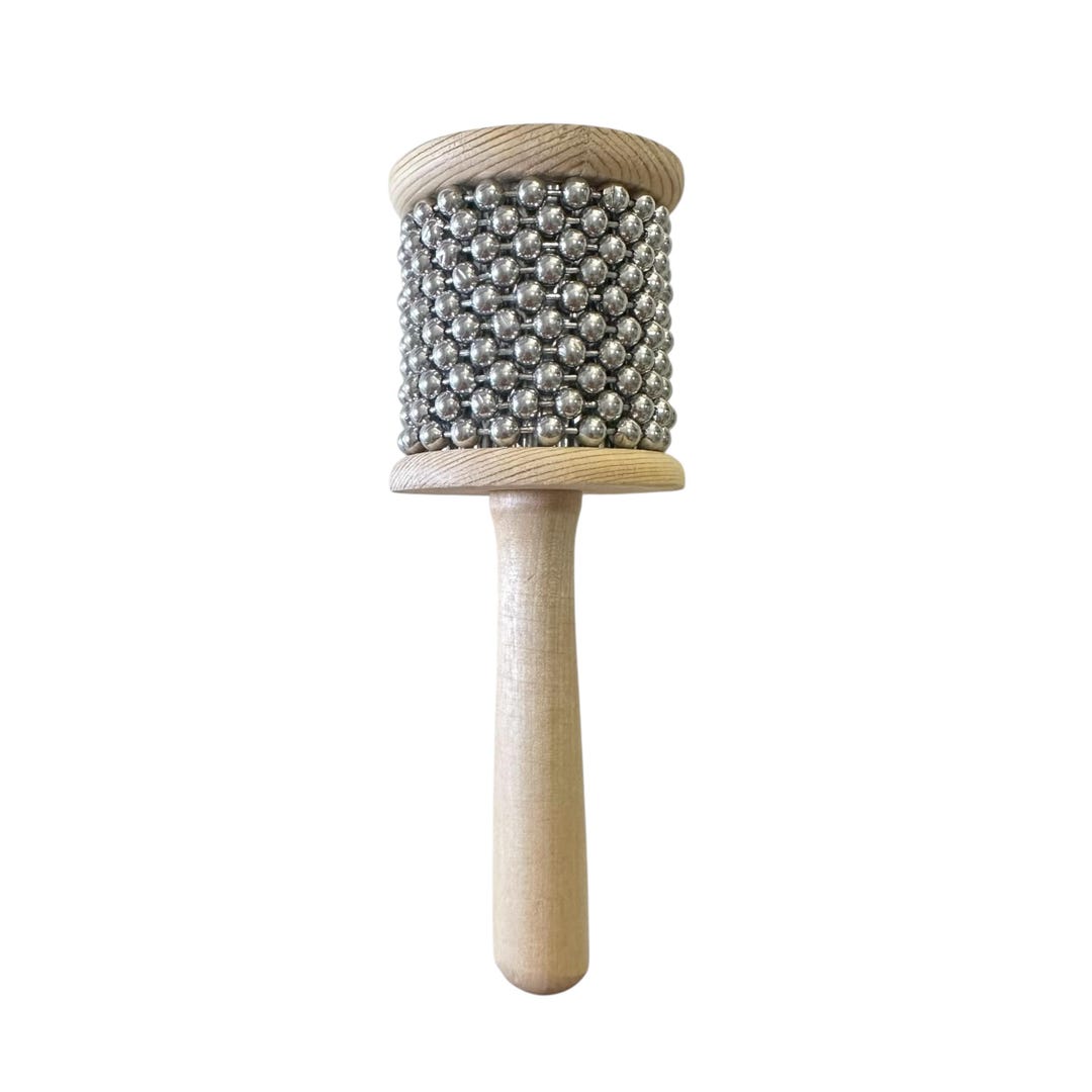 Wooden Cabasa Hand Percussion – Natural Wood Rhythm Instrument With ...