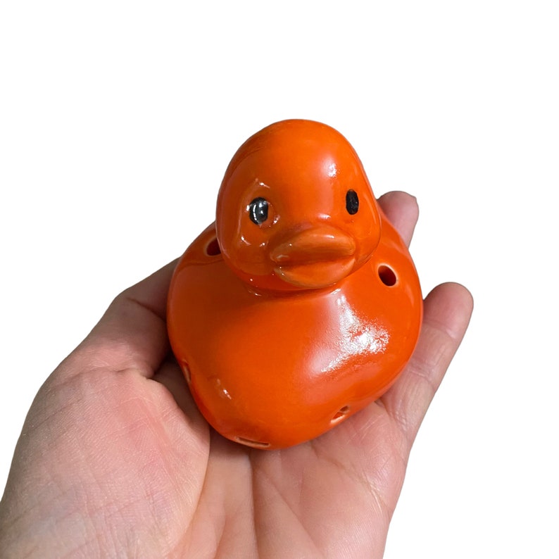 Duck Ocarina Ceramic Instrument - Etsy