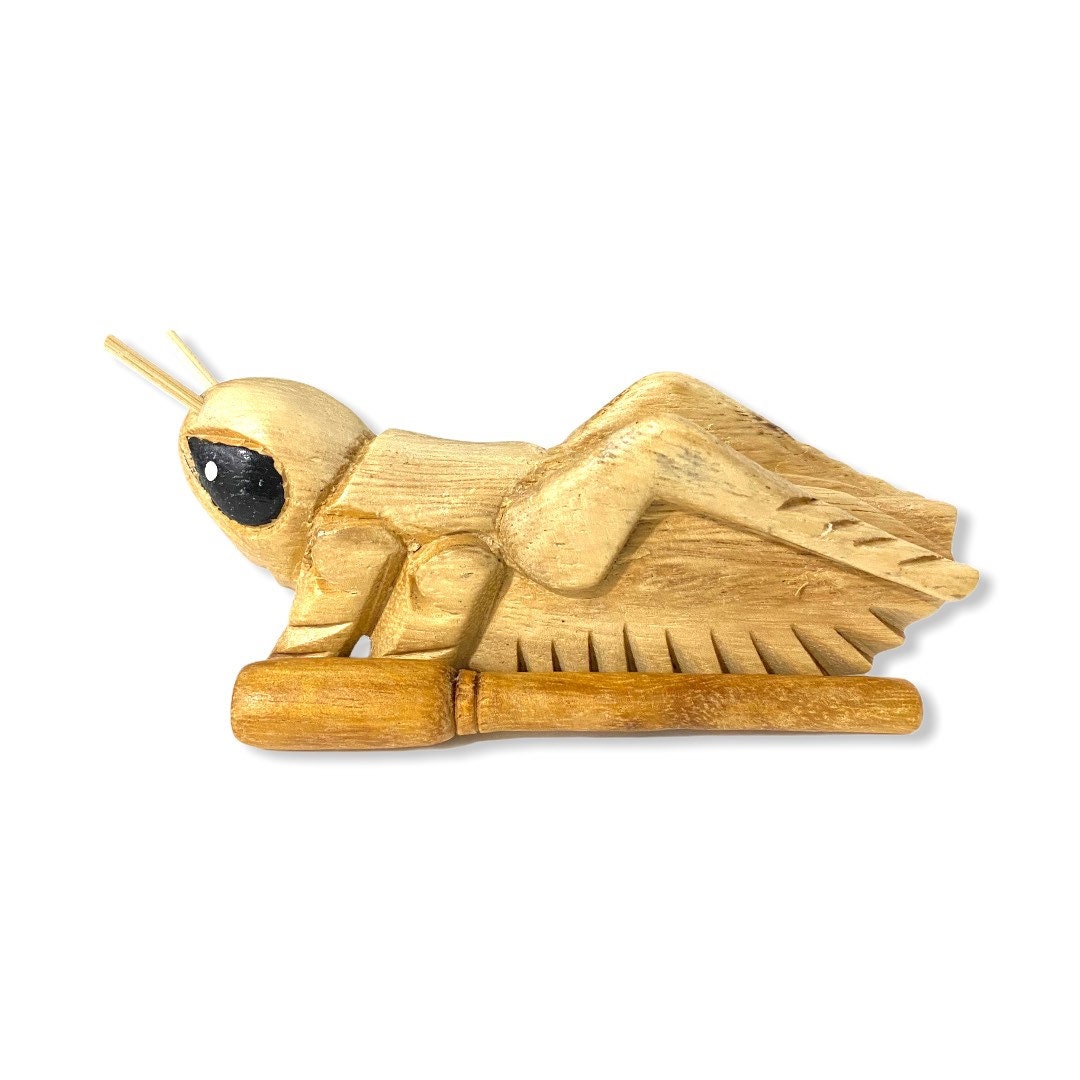 Wooden Musical Cricket Percussion Instrument - Etsy