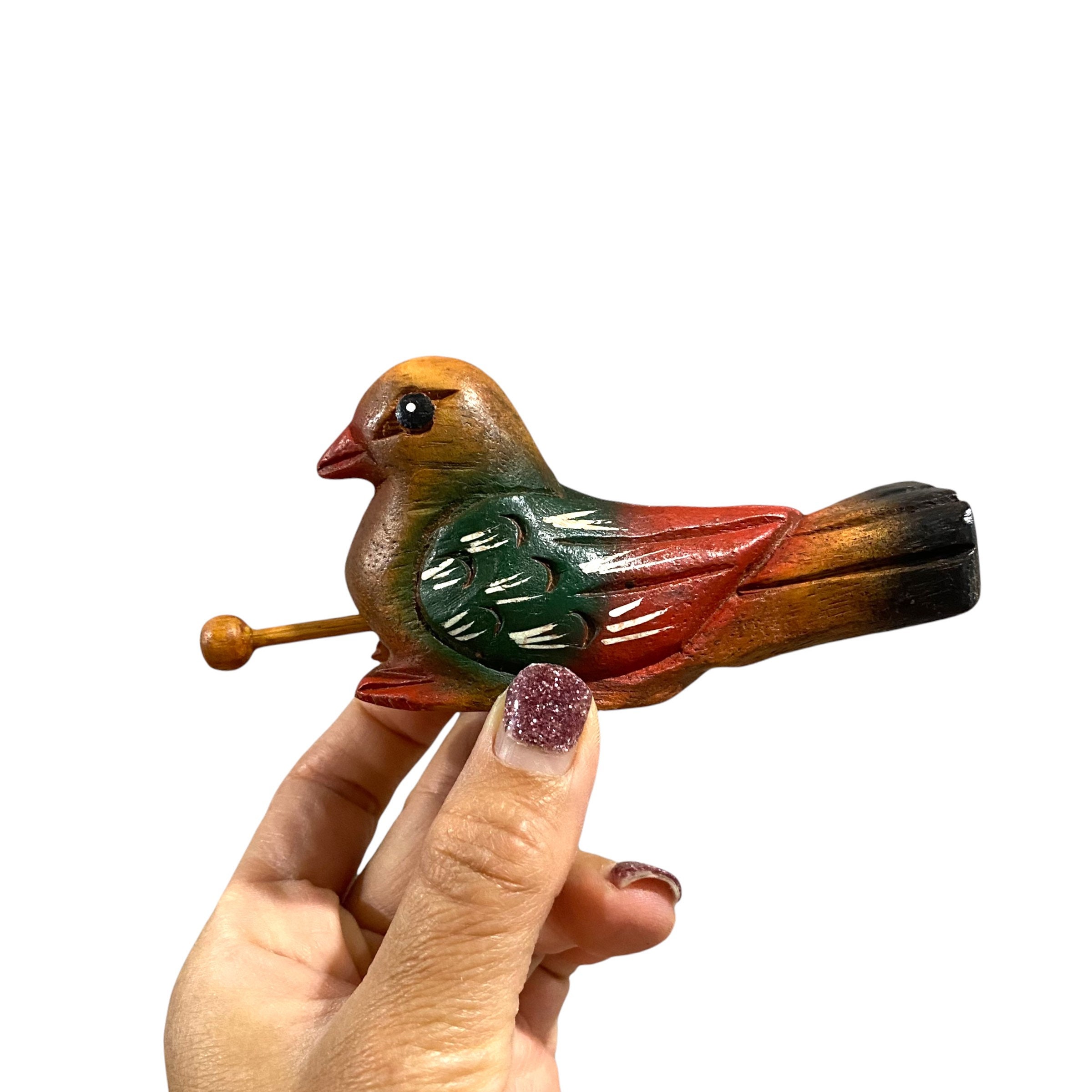 Wooden Musical Whistle Bird Instrument | Etsy