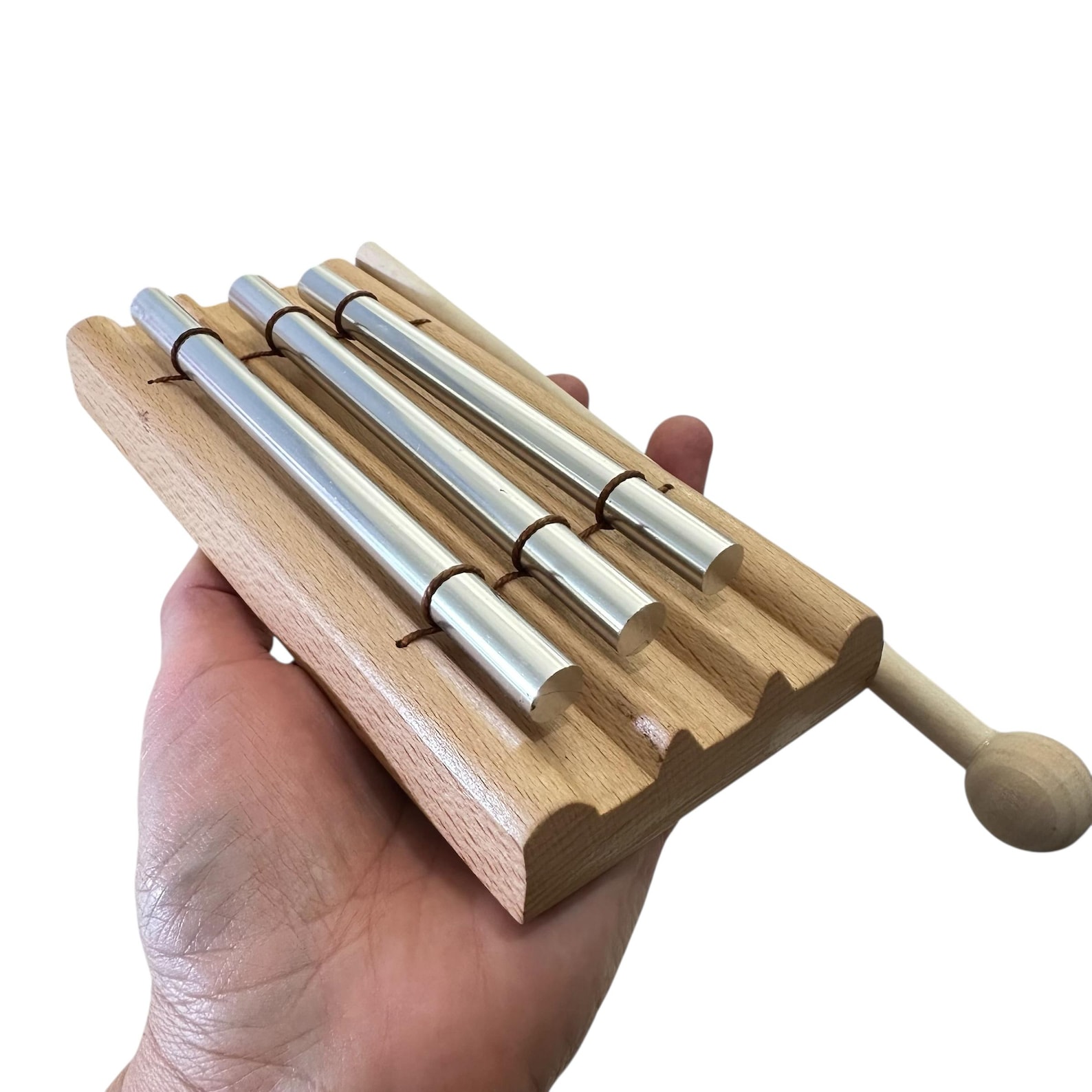 Handmade 3-tone Musical Instrument - Sound Healing Meditation Tool - Etsy