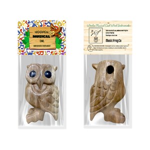 Wooden Musical Whistle Owl Wind Instrument - Etsy
