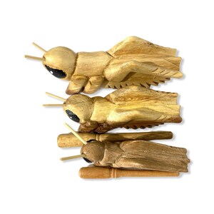 Wooden Musical Cricket Percussion Instrument - Etsy