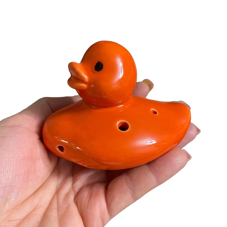 Duck Ocarina Ceramic Instrument - Etsy