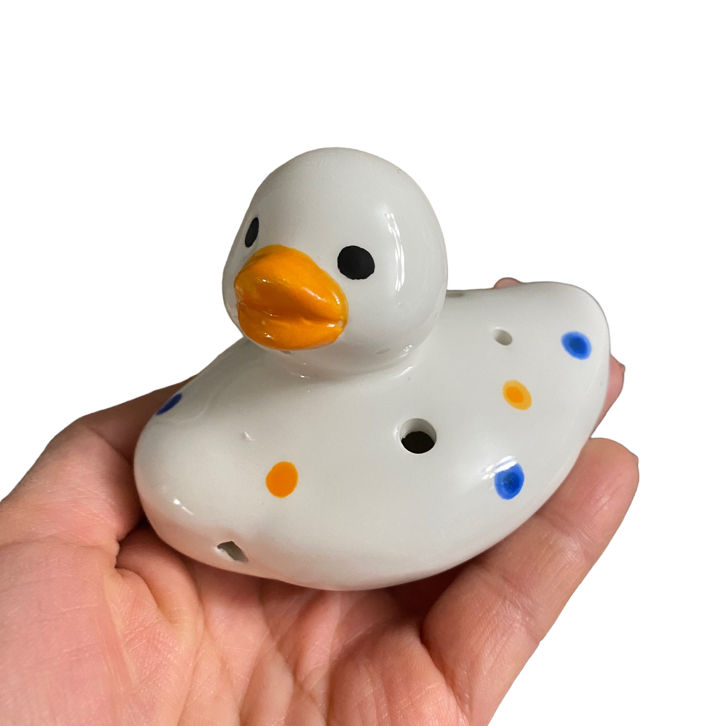 Duck Ocarina Ceramic Instrument - Etsy