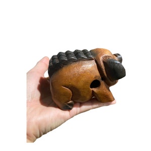 Wooden Musical Pig Percussion Instrument - Etsy