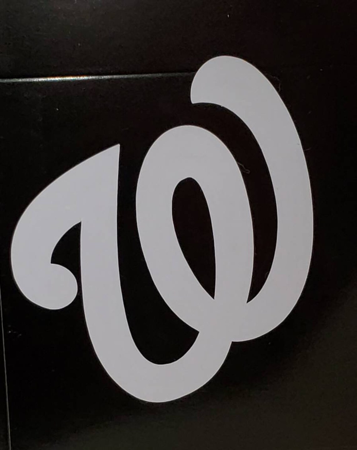 Washington Nationals Curly W decal - Etsy.de