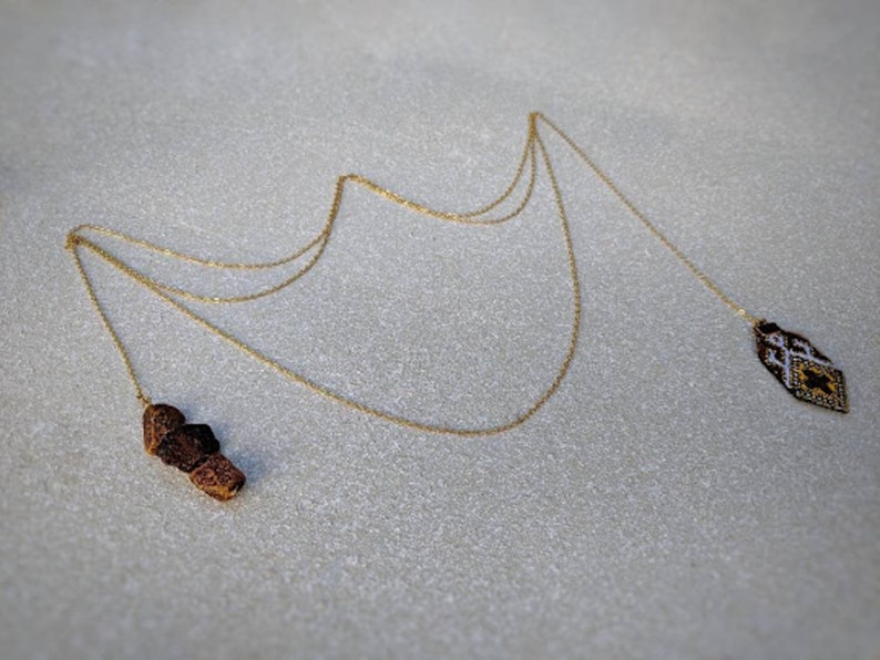 Handmade Tribal Face Chain With Hand Stitched Ethnic Embroidery ...