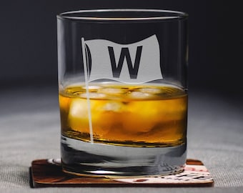 Chicago Rocks Glass Chicago Whiskey Glass Chicago Glass - Etsy