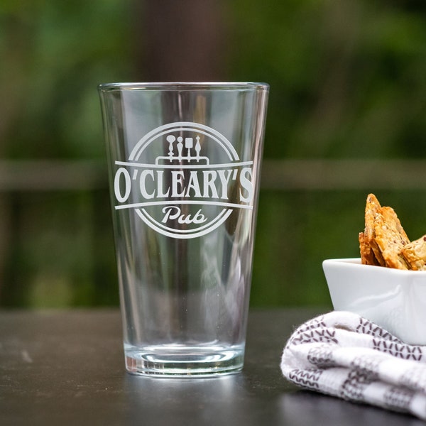 Personalized Pint Glasses - Etsy