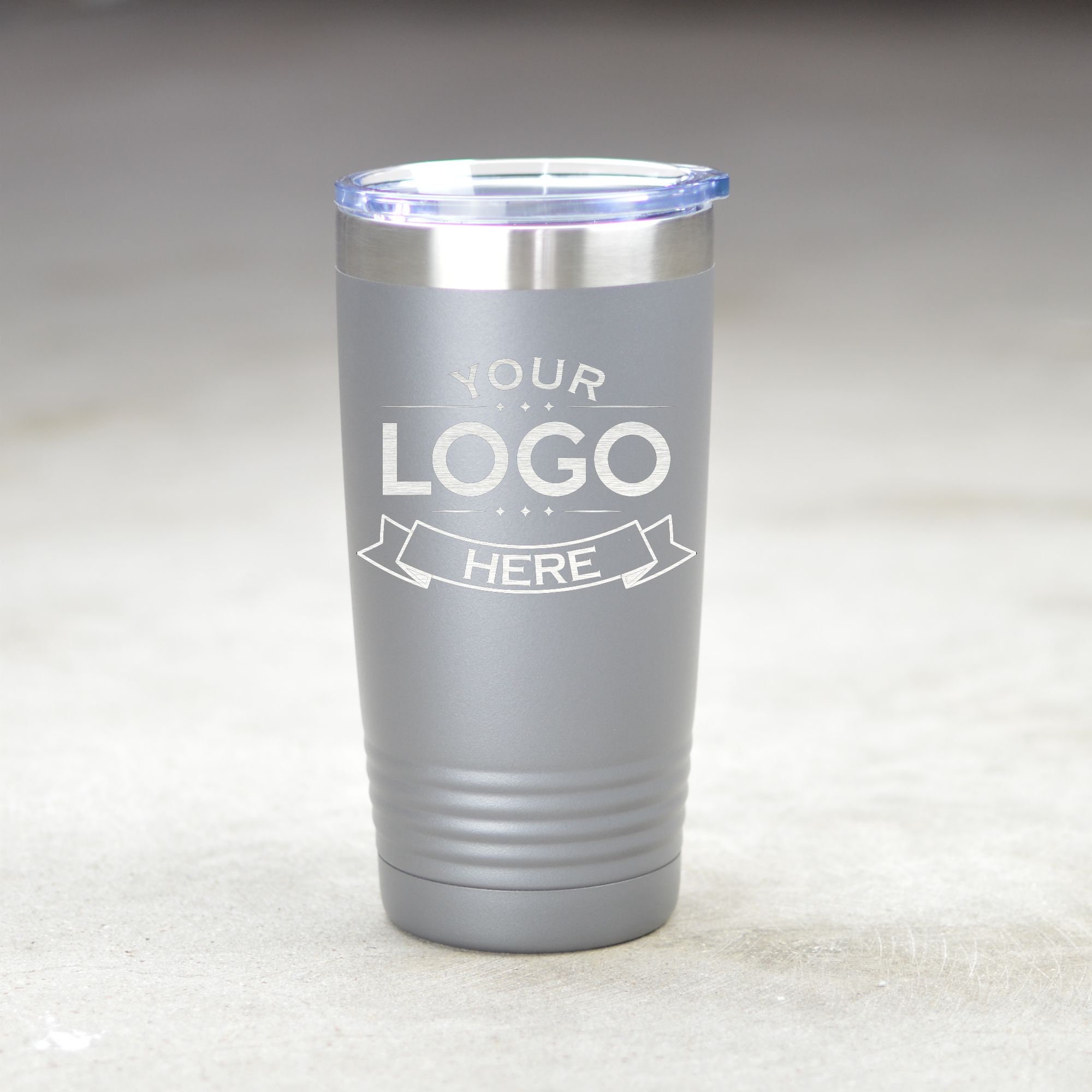 Custom Business Logo Tumblers. 20 Oz Stainless Steel Insulated - Etsy
