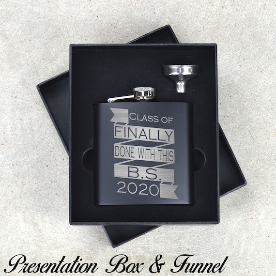 Graduation Flask. Class of 2020 Graduation Gift. Class of - Etsy
