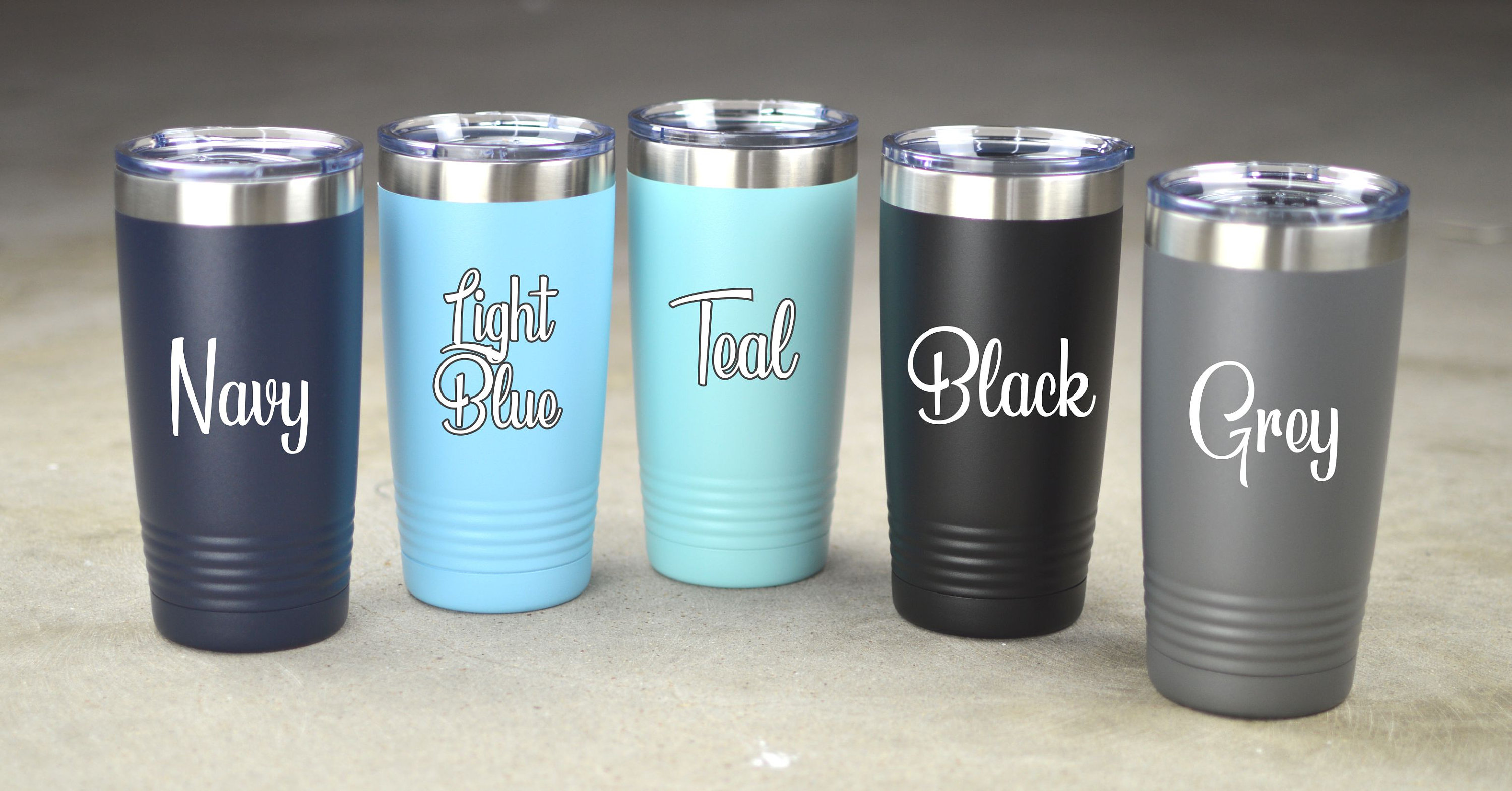 Custom Business Logo Tumblers. 20 Oz Stainless Steel Insulated - Etsy