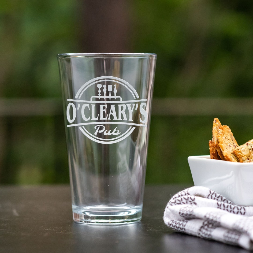 Custom Pub Glass. Your Name Custom Beer Glass. Personalized Pint ...