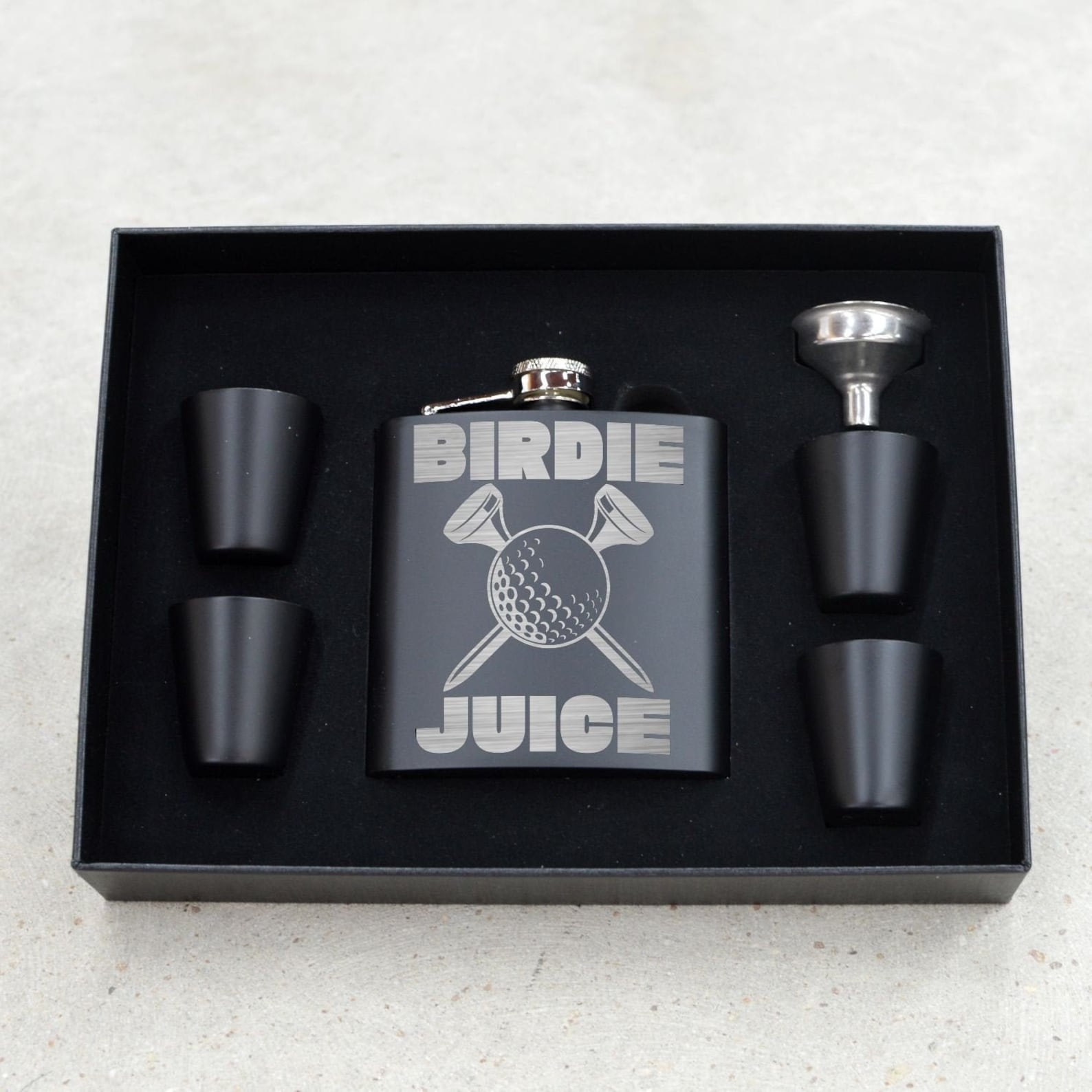 Birdie Juice Flask Set. Funny Golf Gift. Golf Flask. Golfer - Etsy