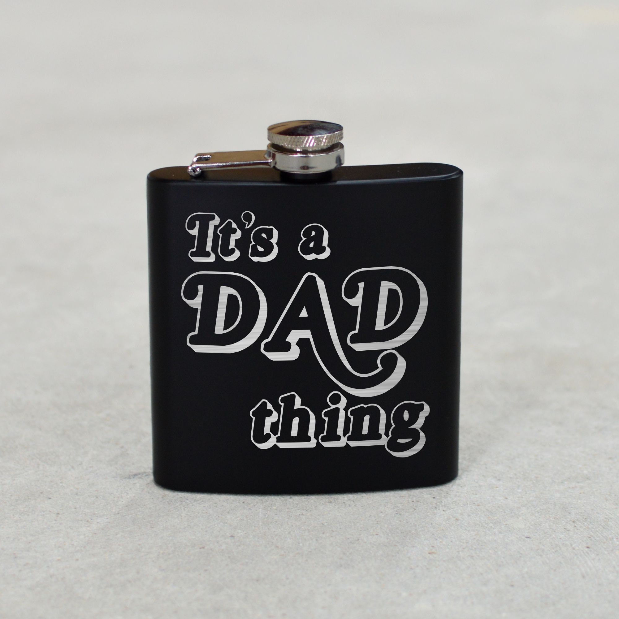 Dad Gift Flask. It's a Dad Thing Flask. New Dad Flask Set | Etsy