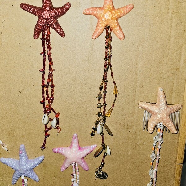 Star Hair Clips - Etsy