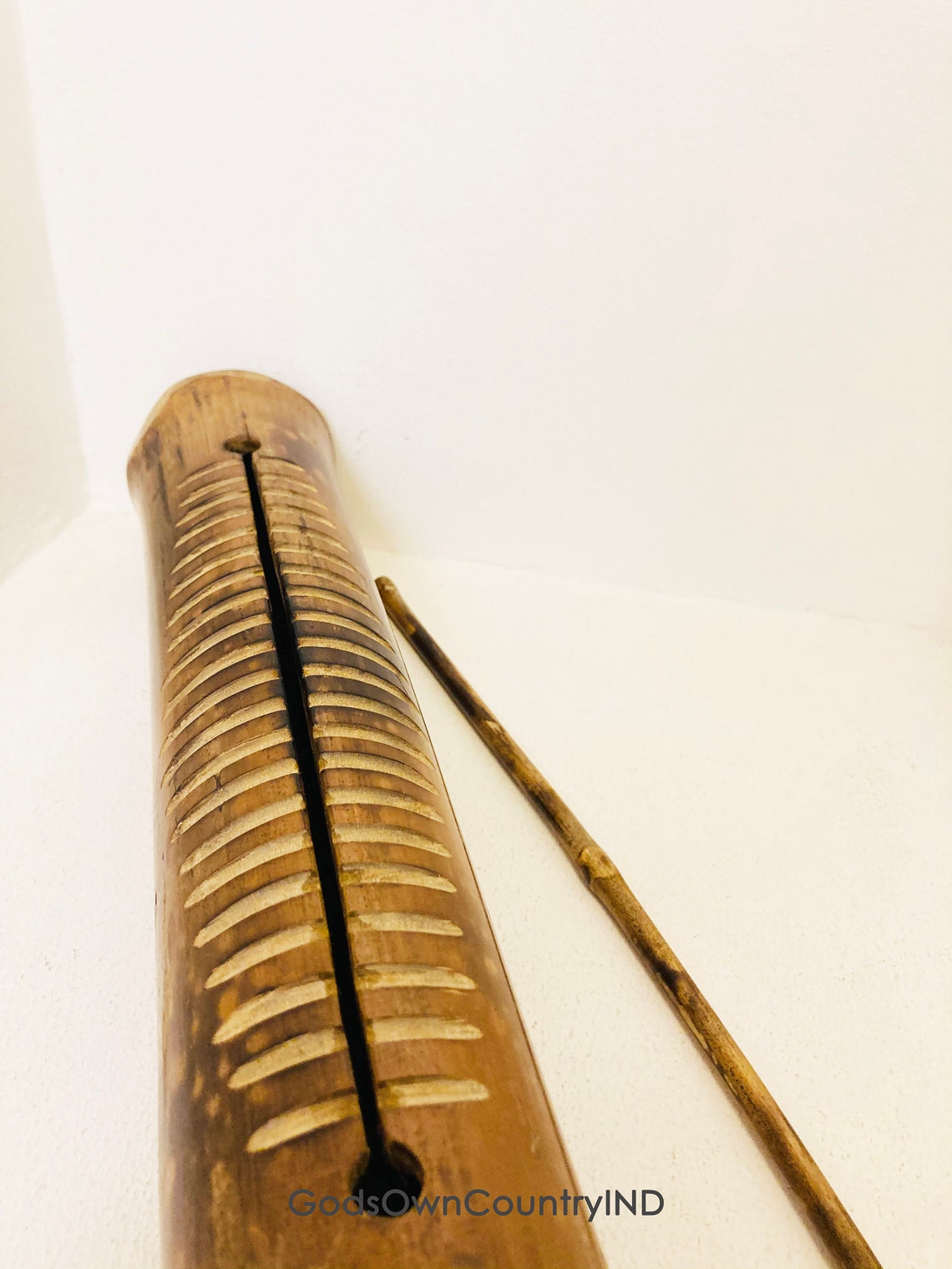 BAMBOO SCRAPER - Oldest Musical Instrument | Produces Solid and Hollow ...