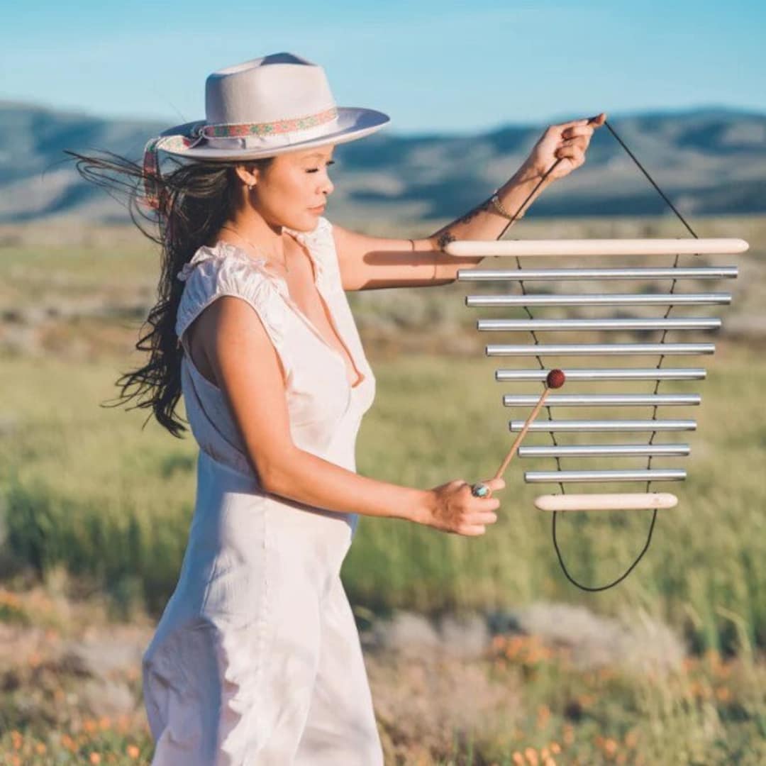 SWINGING CHIMES 9 BAR | Handcrafted Musical Instrument | Magical ...