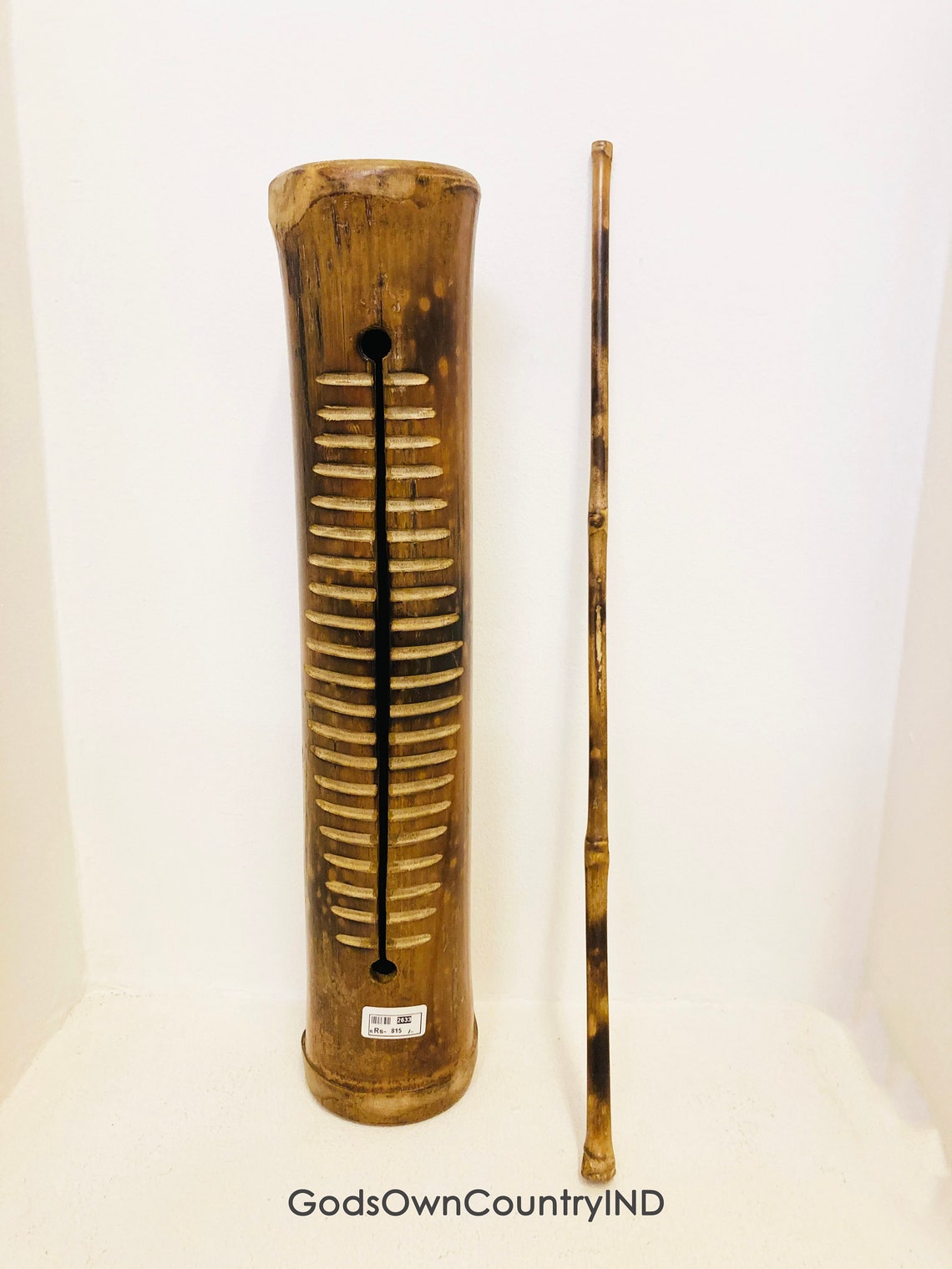 BAMBOO SCRAPER - Oldest Musical Instrument | Produces Solid and Hollow ...