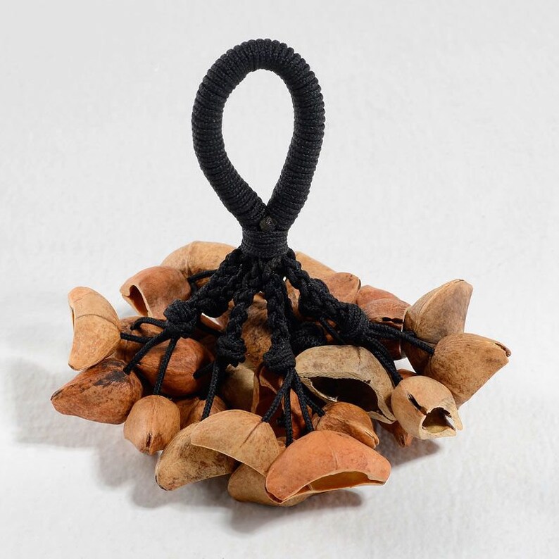 BUSH RATTLE PAIR Handmade Seed Rattles ghungroo Amplify Human Musical ...