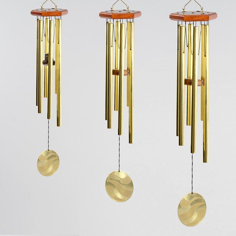 WIND CHIME SPACE | Handcrafted Brass Chimes | Enhancing Natural Musical ...