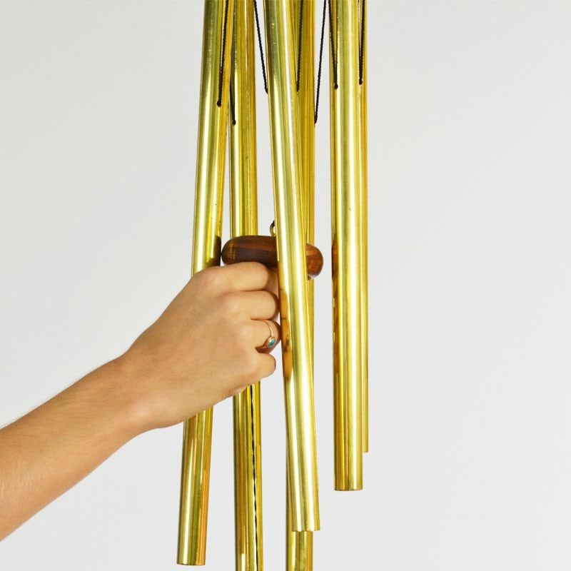 WIND CHIME SPACE | Handcrafted Brass Chimes | Enhancing Natural Musical ...
