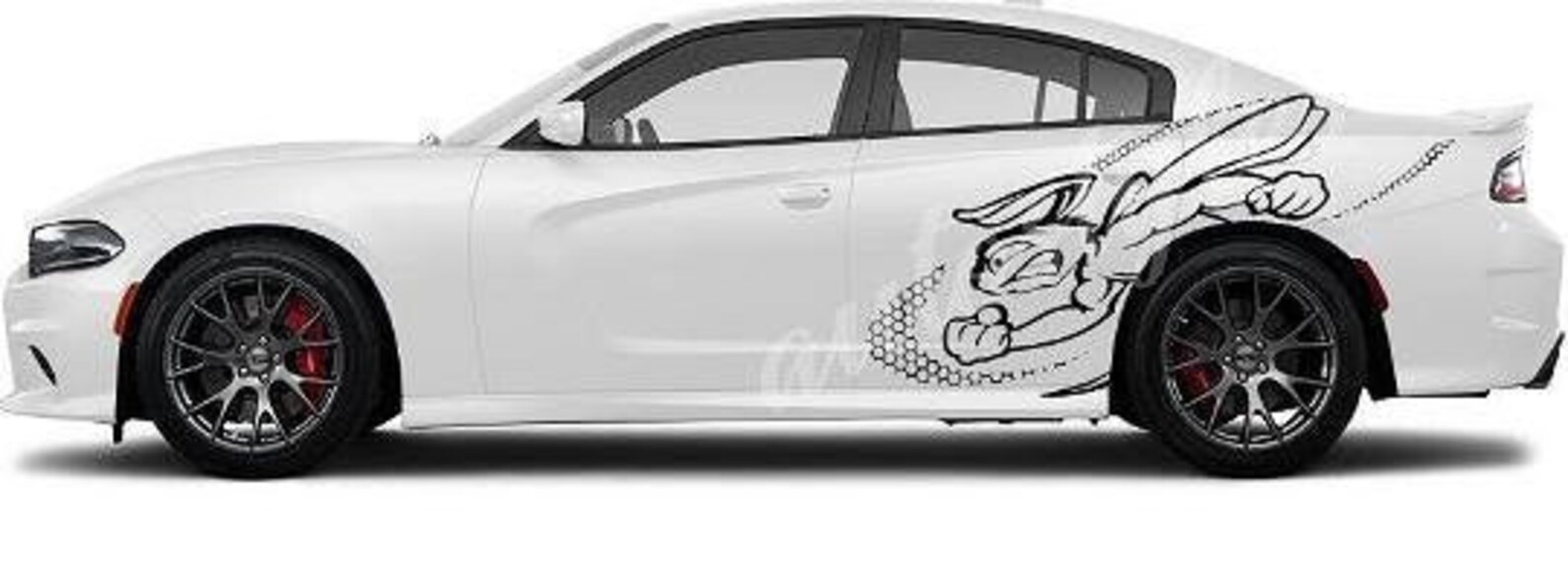 Bumble Bee Angry Bee Decal Kit for 2015-2020 Dodge Challenger | Etsy Canada