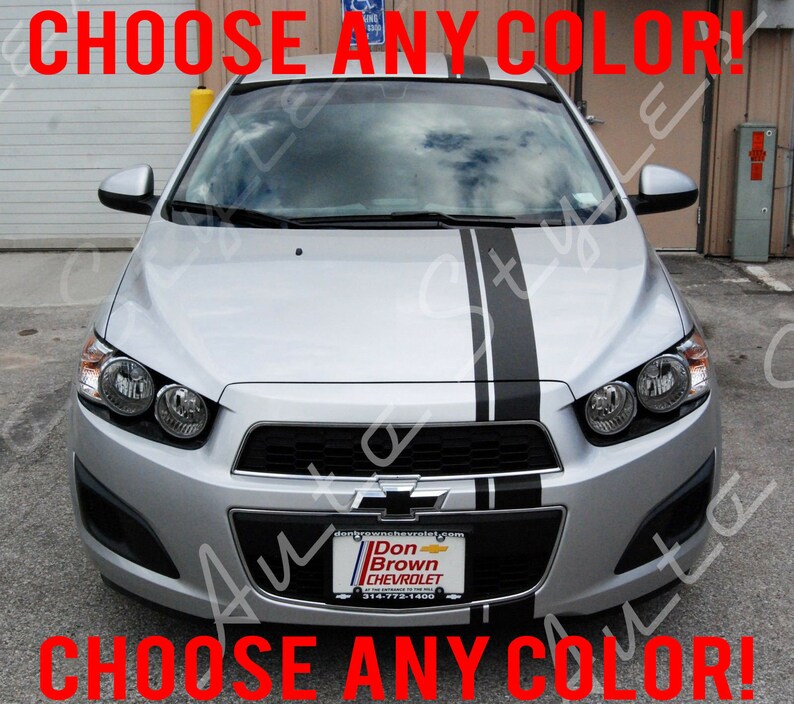 Custom Racing Stripes Vinyl Kit Body Accessory Decal Chevy - Etsy