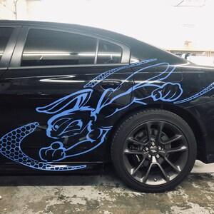 Bumble Bee Angry Bee Decal Kit for 2015-2020 Dodge Challenger Charger ...