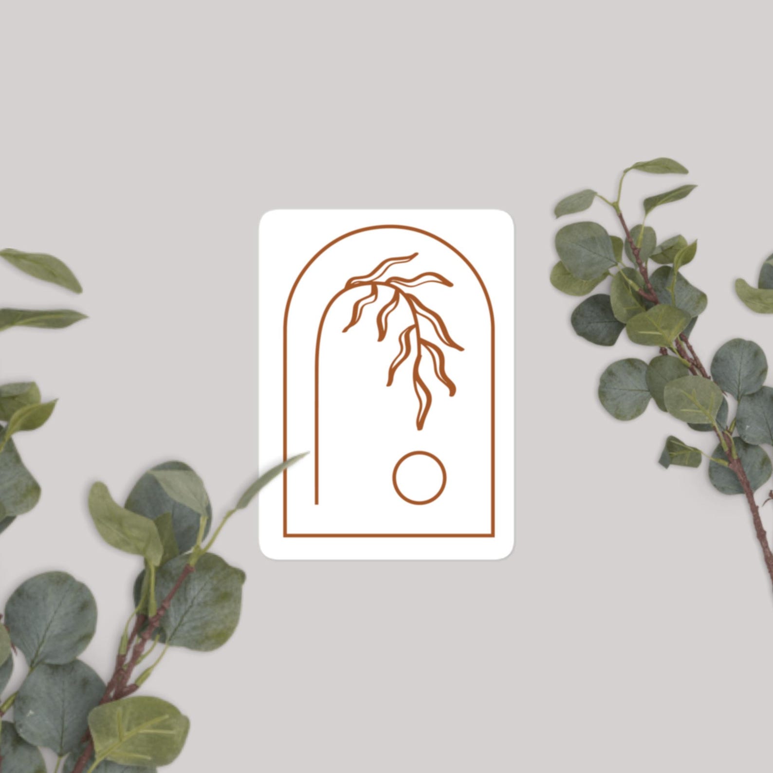 ASH & Willow Logo Sticker Pottery Sticker Bubble-free Stickers - Etsy
