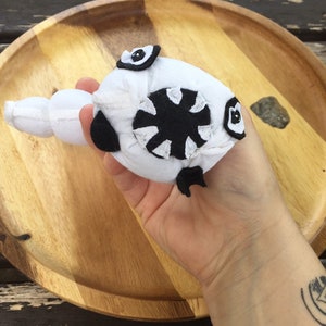 Hand Sewn Tapeworm Both Terrifying and Adorable..items May Slightly ...