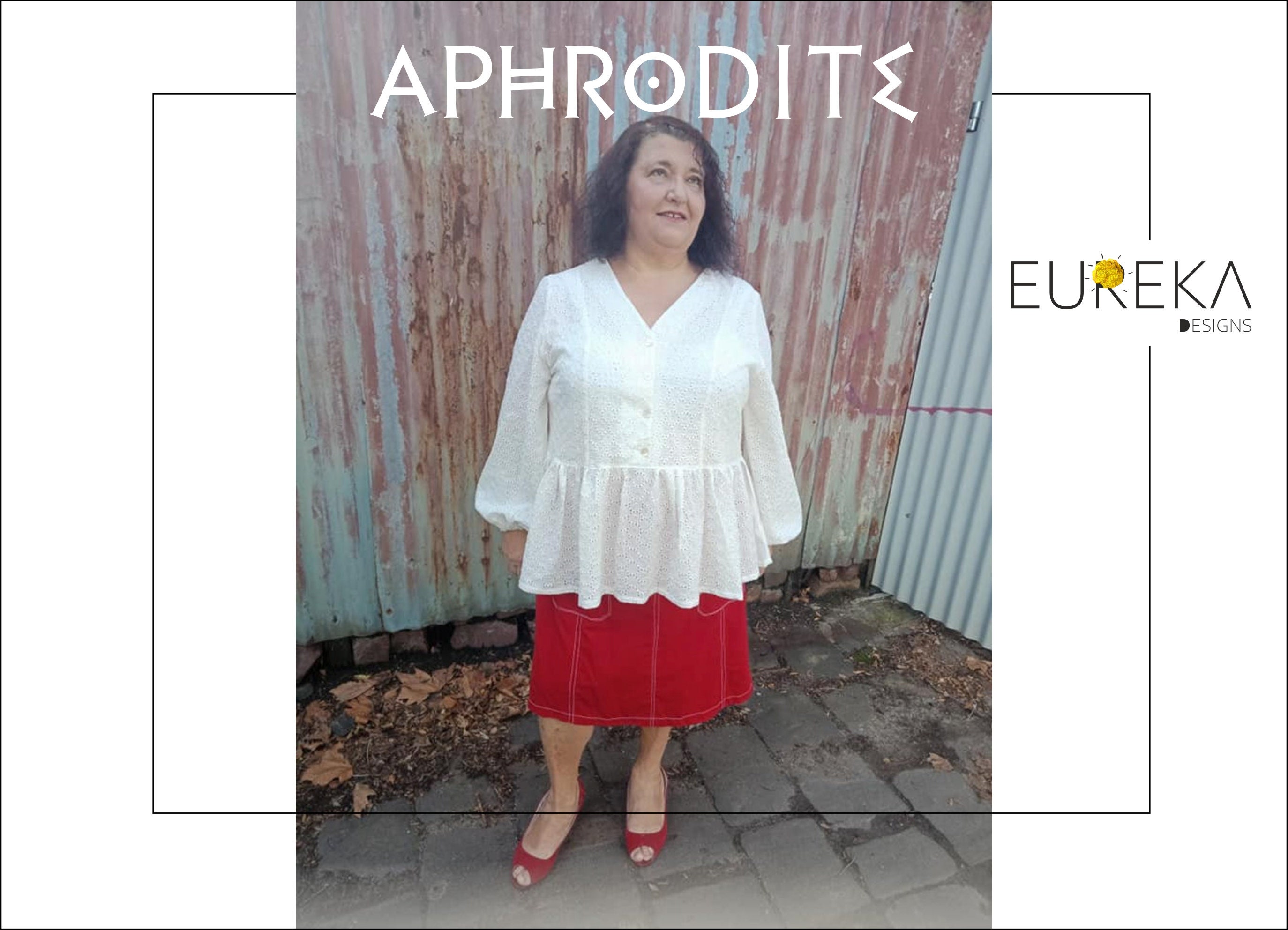 Fantastic Greek Top Template, Aphrodite Top Blouse Tunic, Sewing PDF ...