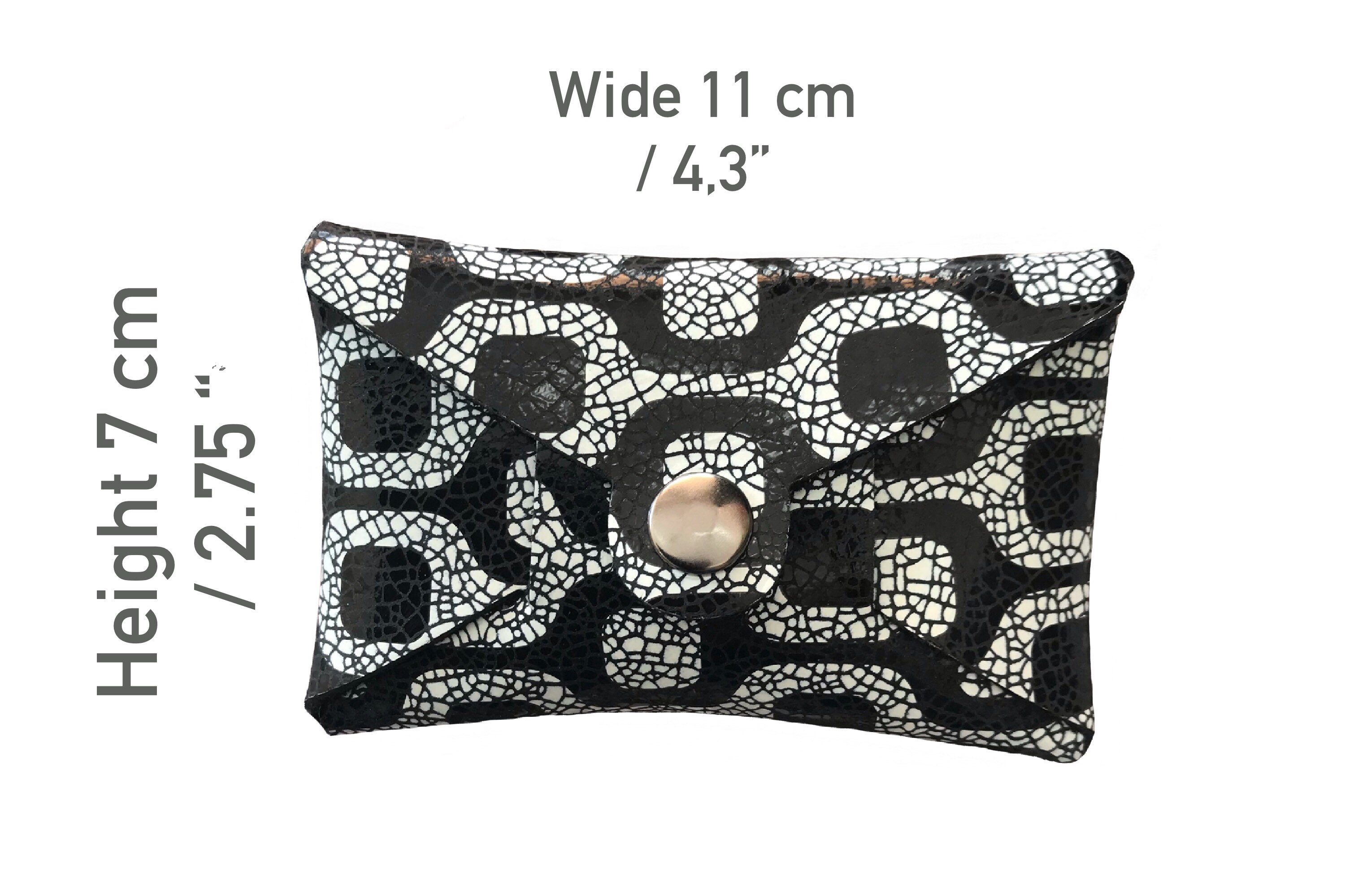 Wallet Coin Purse PDF. Seamless Pattern. Template Download. Faux ...