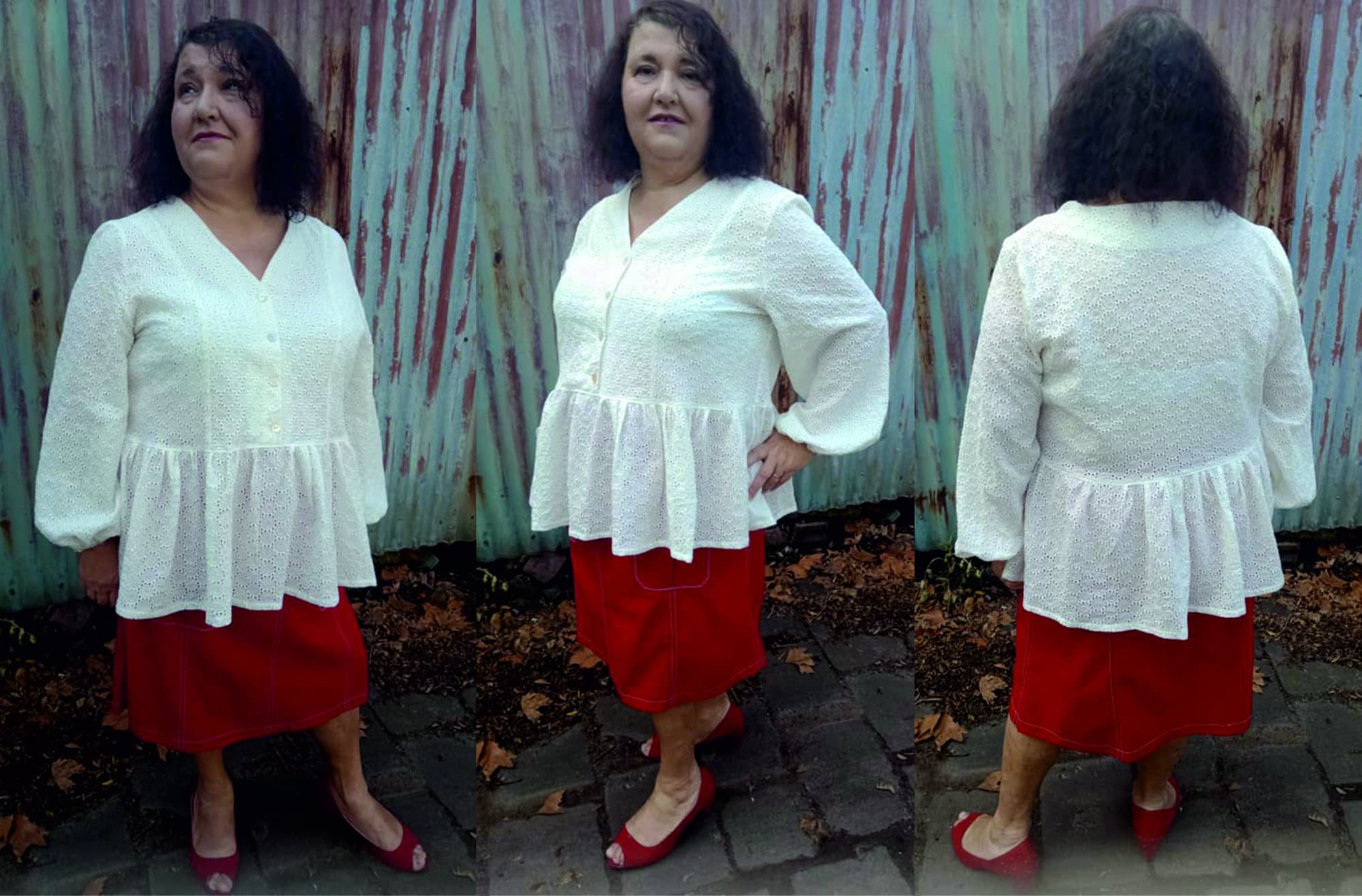 Beginner Blouse Pattern, Blouse Template PDF Sewing Pattern,long Sleeve ...