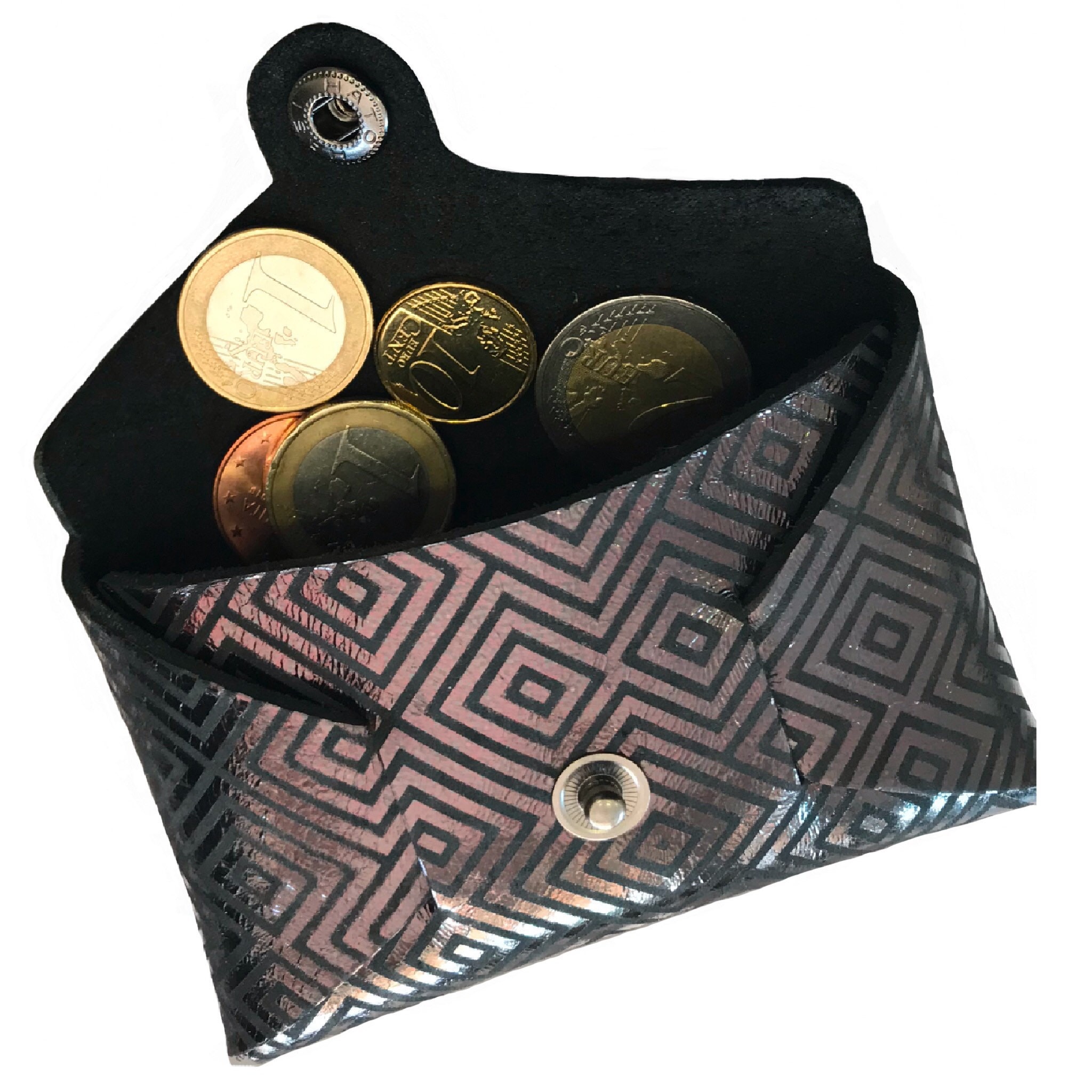 Wallet Coin Purse Pdf.seamless Pattern.template Download.faux - Etsy