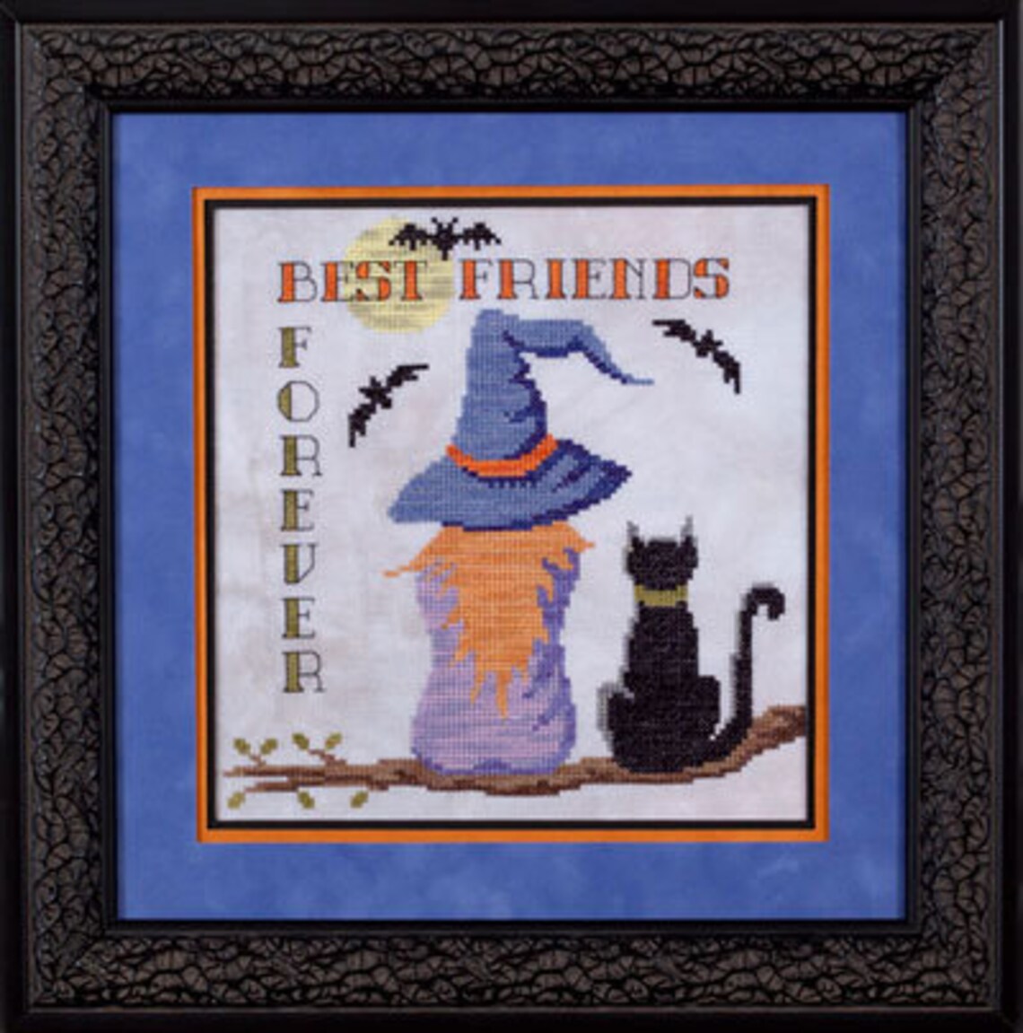 Best Friends Forever Cross Stitch Chart Village Home Series #2 - Etsy