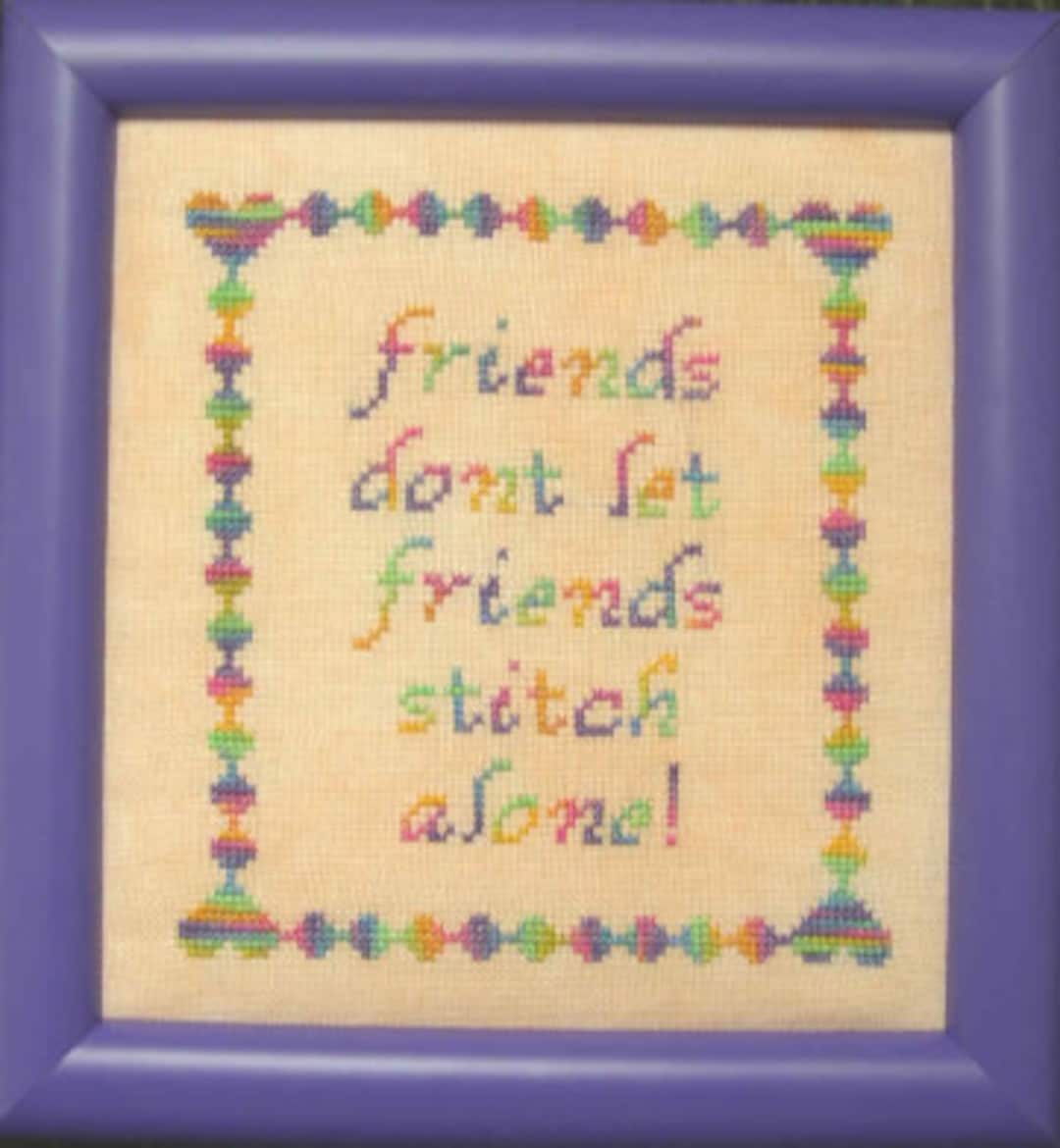 Friends Stitch Cross Stitch Chart PDF Download - Etsy