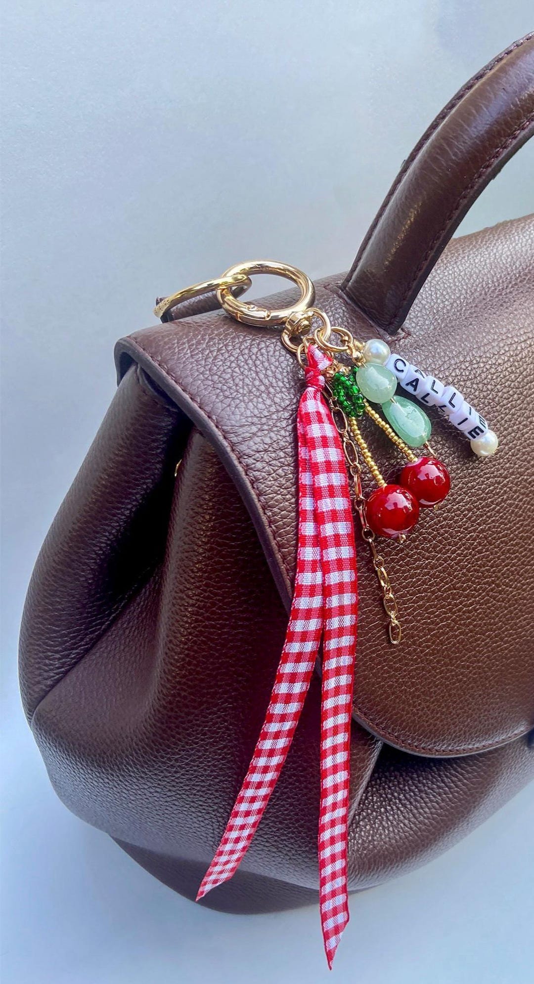 Bag Charm Keychain - Etsy