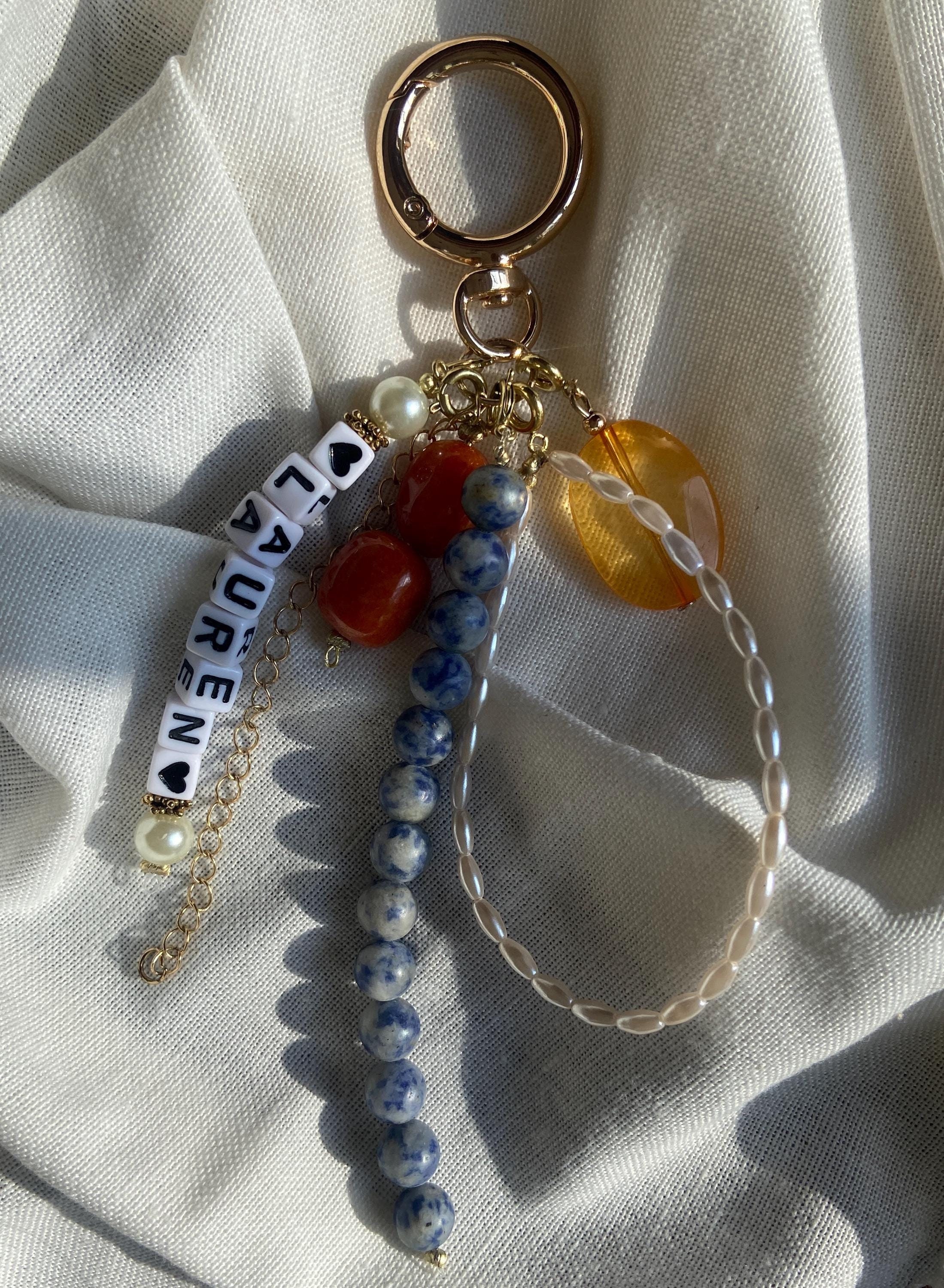 Bag Charm Keychain - Etsy UK