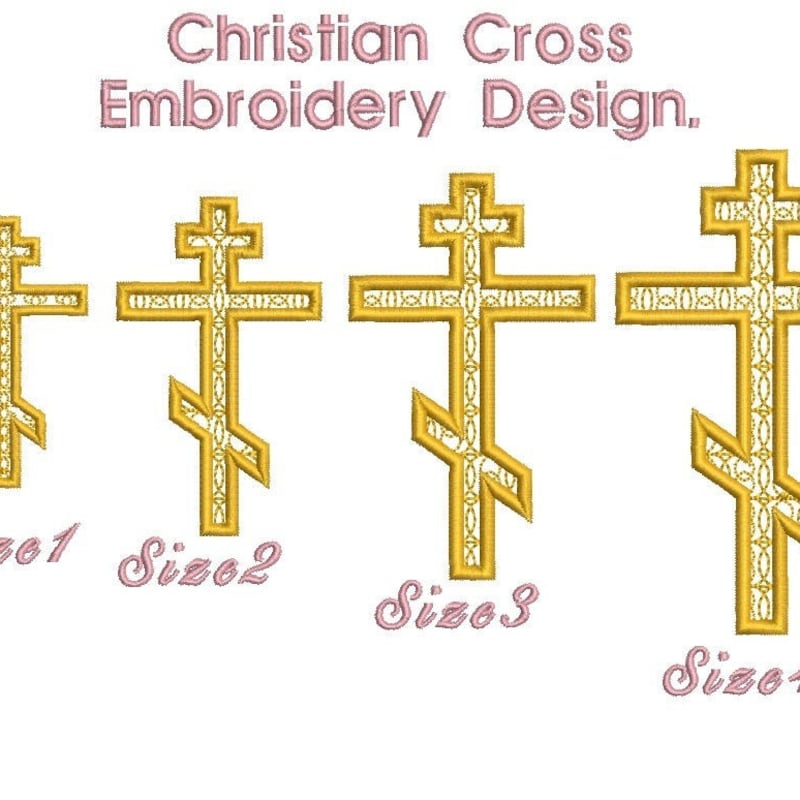 Cross Embroidery Design - Etsy