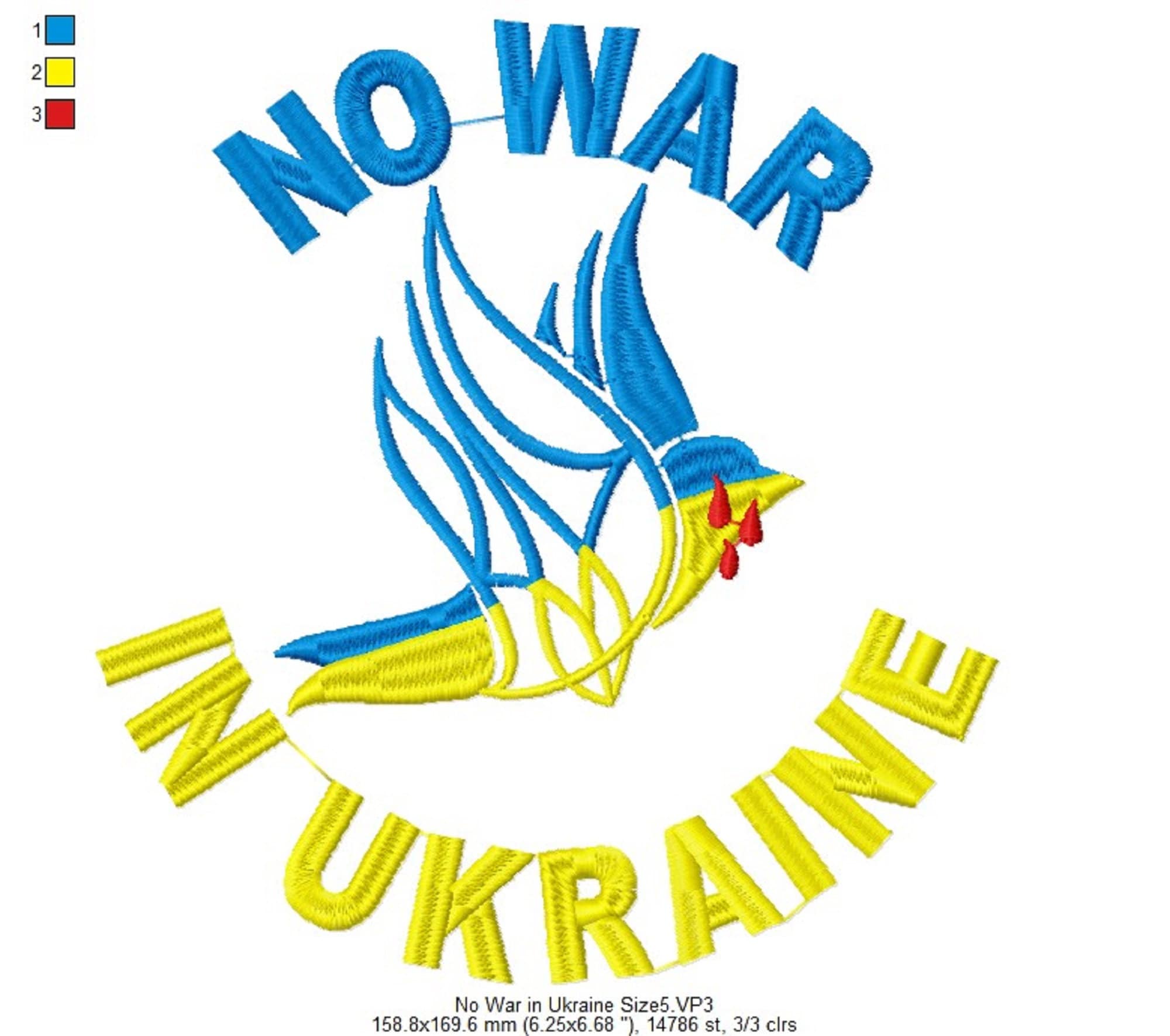 Ukraine Machine Embroidery Design 6 Sizes. Ukrainians Embroidery ...