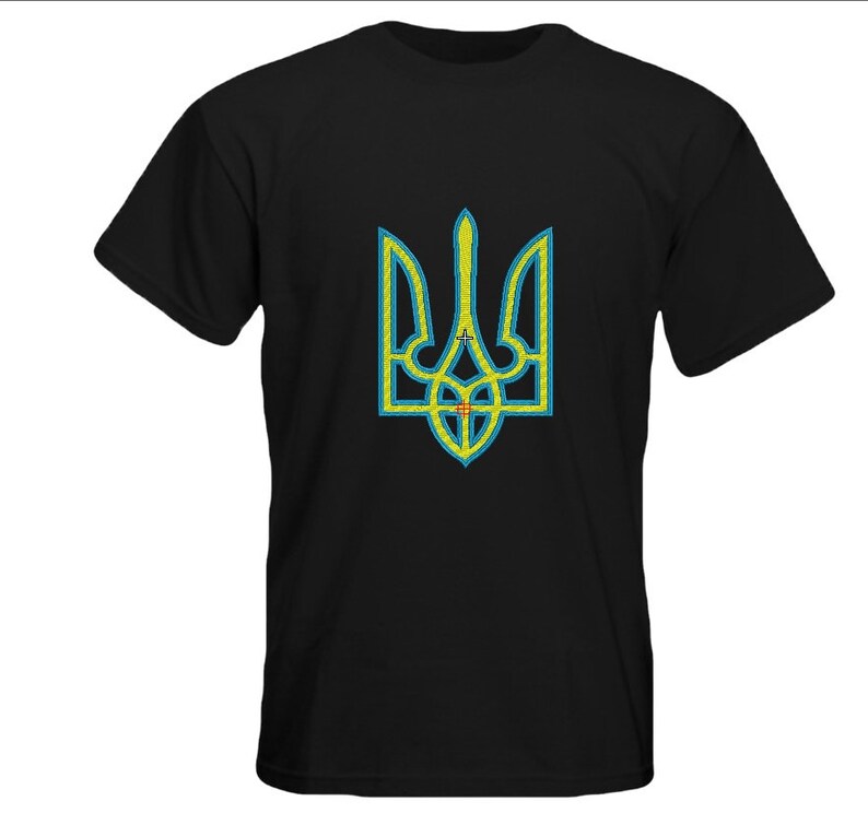 Ukrainian Tryzub Machine Embroidery Design, Ukraine Coat of Arms ...