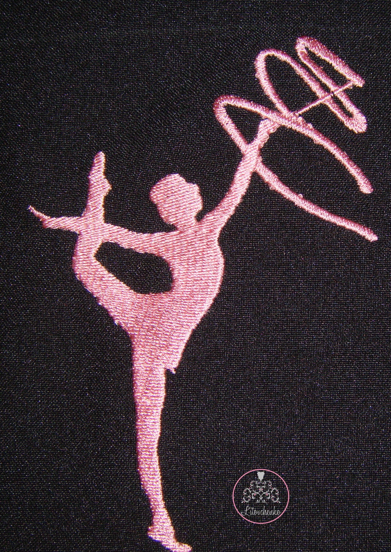 Gymnastic Embroidery Design 5sizes Gymnast Machine Embroidery Design ...